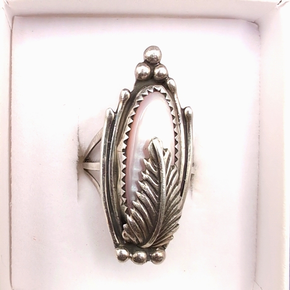 Native American | Jewelry | Native American Sterling Silver Pink Mother ...